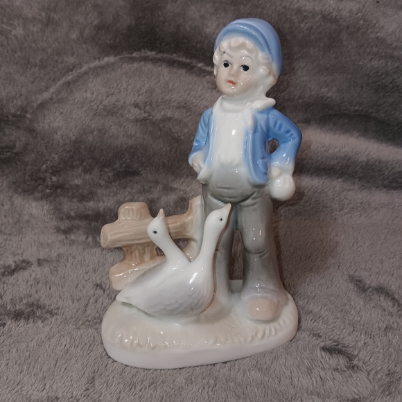 Unique Vintage | Accents | Vintage Lego Fine Porcelain Dutch Boy Girl ...